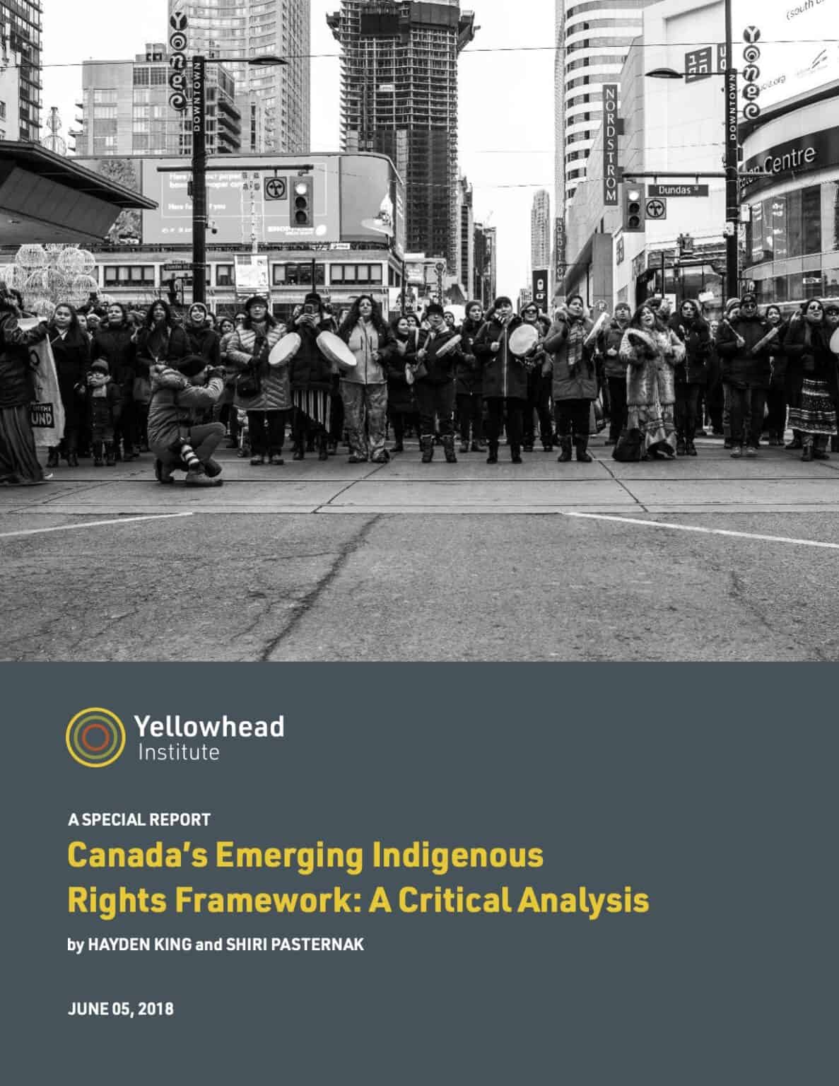 Canada’s Emerging Indigenous Rights Framework: A Critical Analysis ...